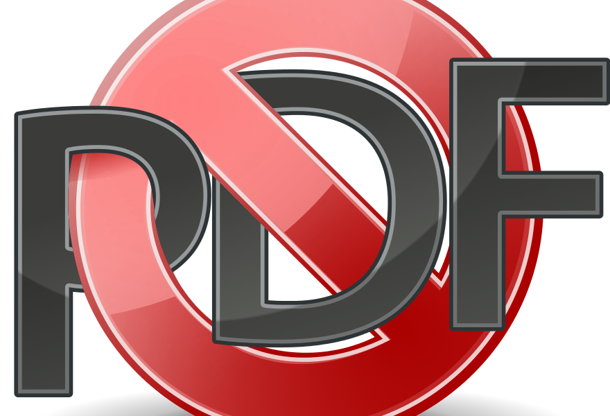 No PDFs! - Tasmanian Times